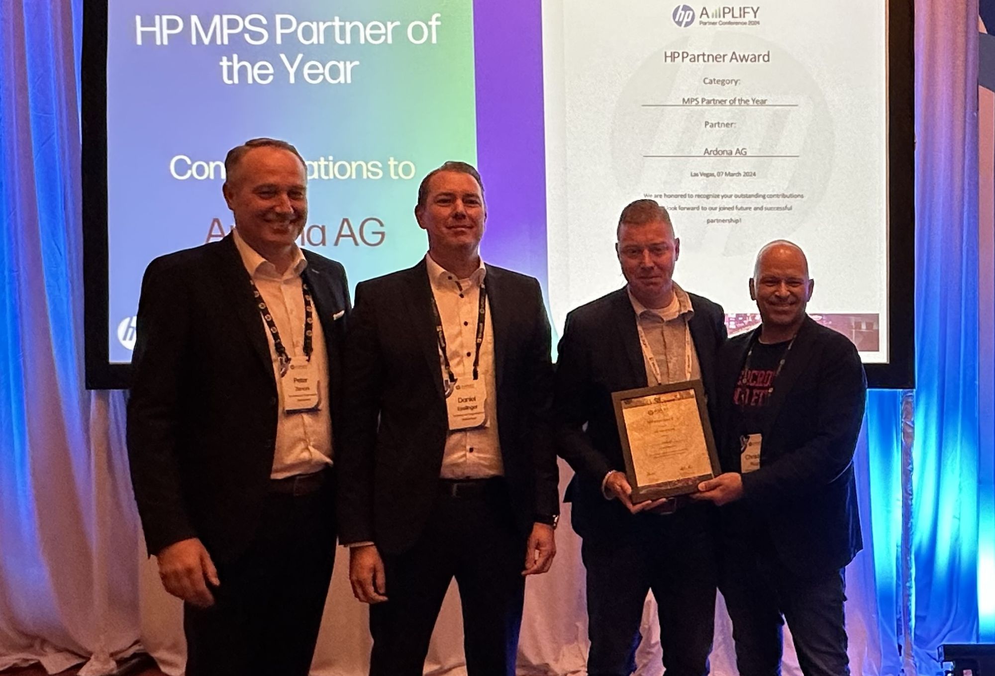 HP zeichnet seine Schweizer Partner des Jahres aus