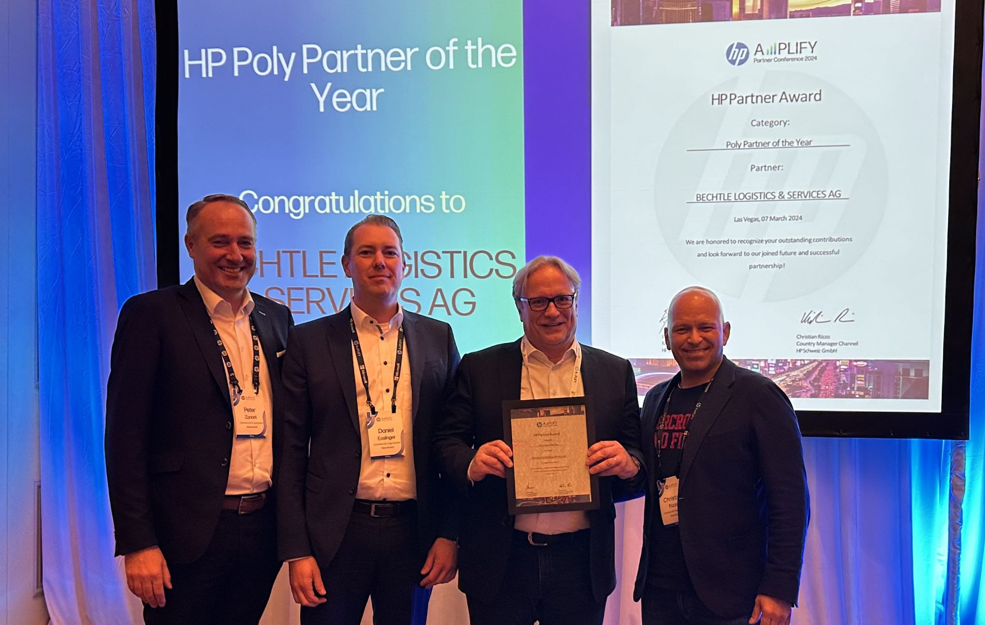 HP zeichnet seine Schweizer Partner des Jahres aus